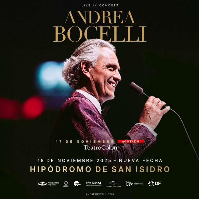 Andrea Bocelli: Un Concierto Inolvidable en el Hipódromo de San Isidro – D24ar Noticias